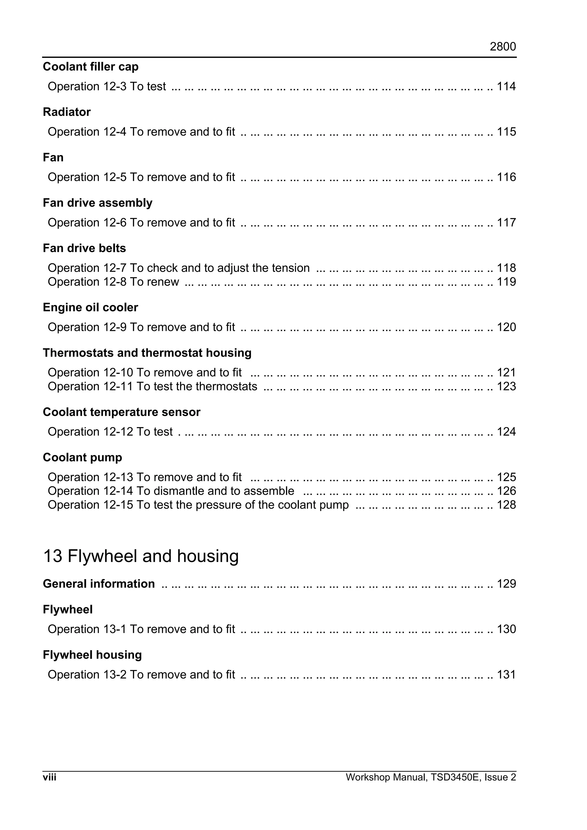 Perkins 2800 series 2806 c e16 diesel engine service repair manual | PDF