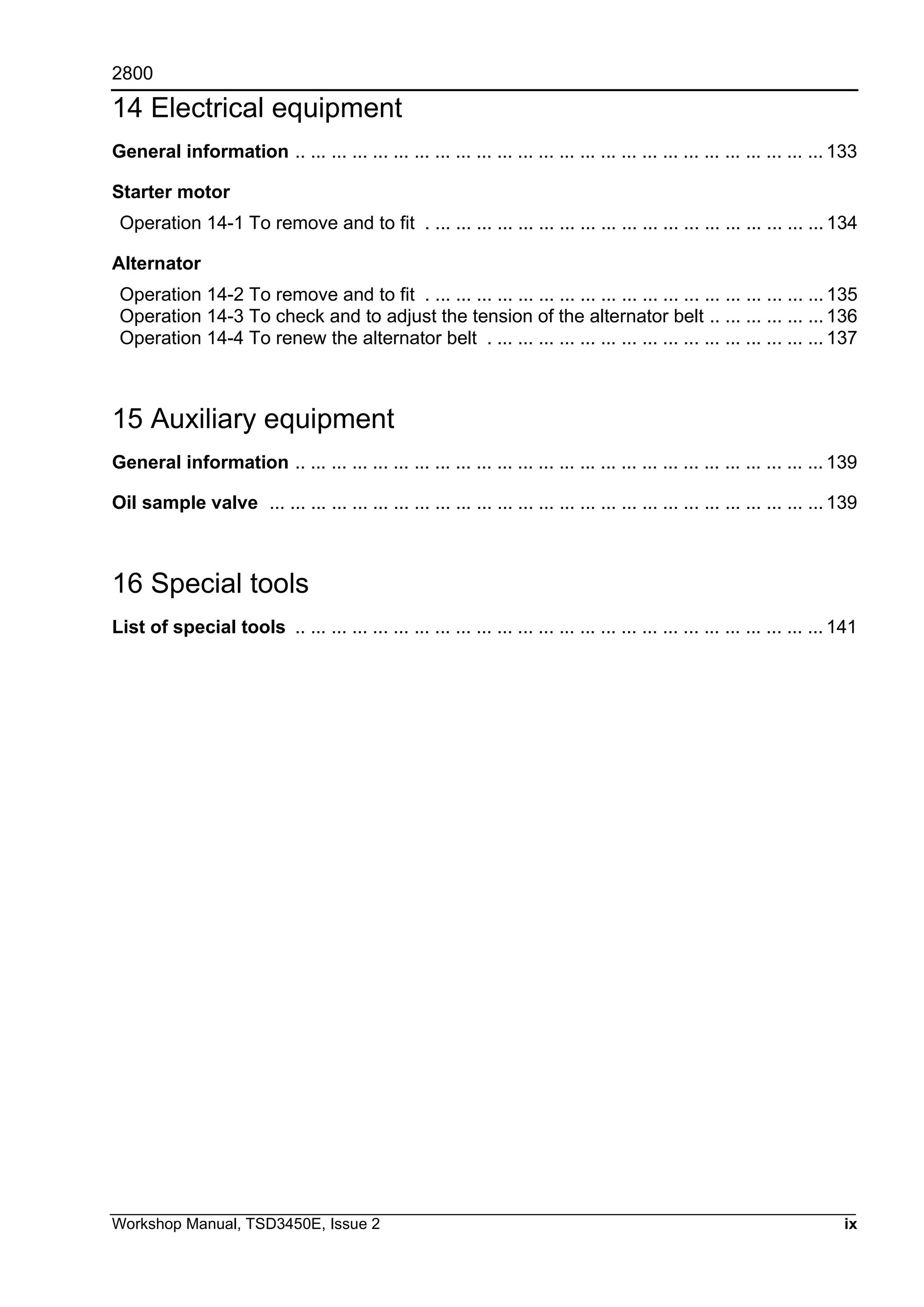 Perkins 2800 series 2806 c e16 diesel engine service repair manual | PDF