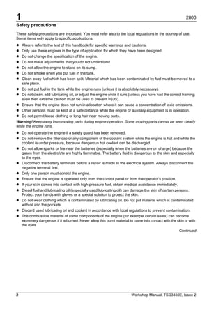 Perkins 2800 series 2806 c e16 diesel engine service repair manual | PDF