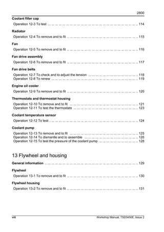 Perkins 2800 series 2806 c e16 diesel engine service repair manual | PDF