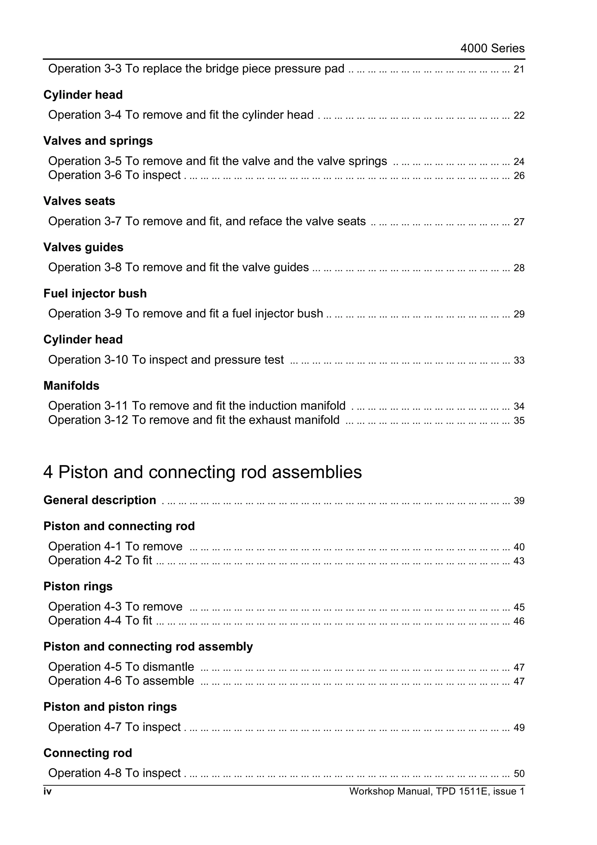 Perkins 4000 series 4006 23 tag3 a inline diesel engine service repair ...