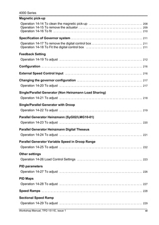 Perkins 4000 series 4006 23 tag3 a inline diesel engine service repair ...