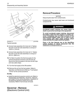 Perkins 4000 series 4016 61 trg industrial engine (s16 engine) service ...