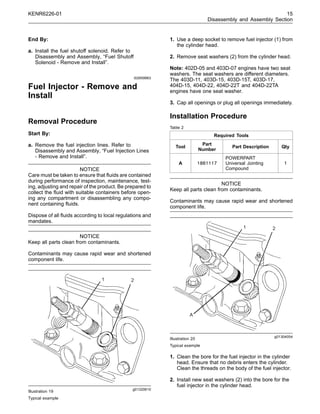 Perkins 400 series 402 d 403d 404d industrial engine (model gm) service ...