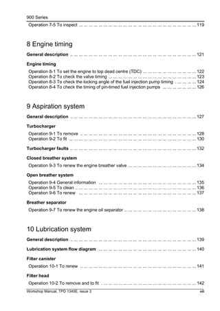 Perkins 900 series cr 3 cylinder diesel engine service repair manual | PDF