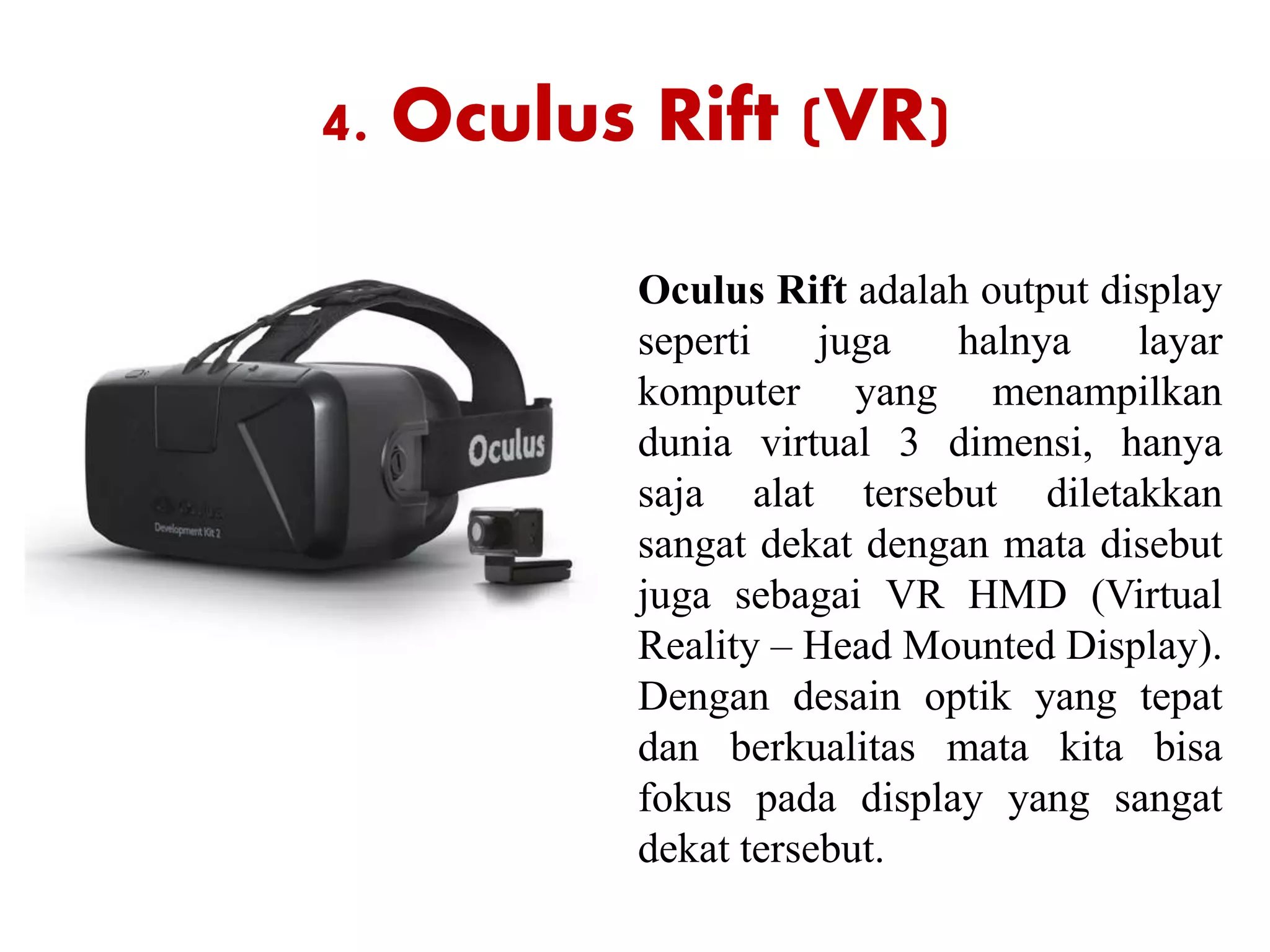 Contoh Input & Output Device | PPTX