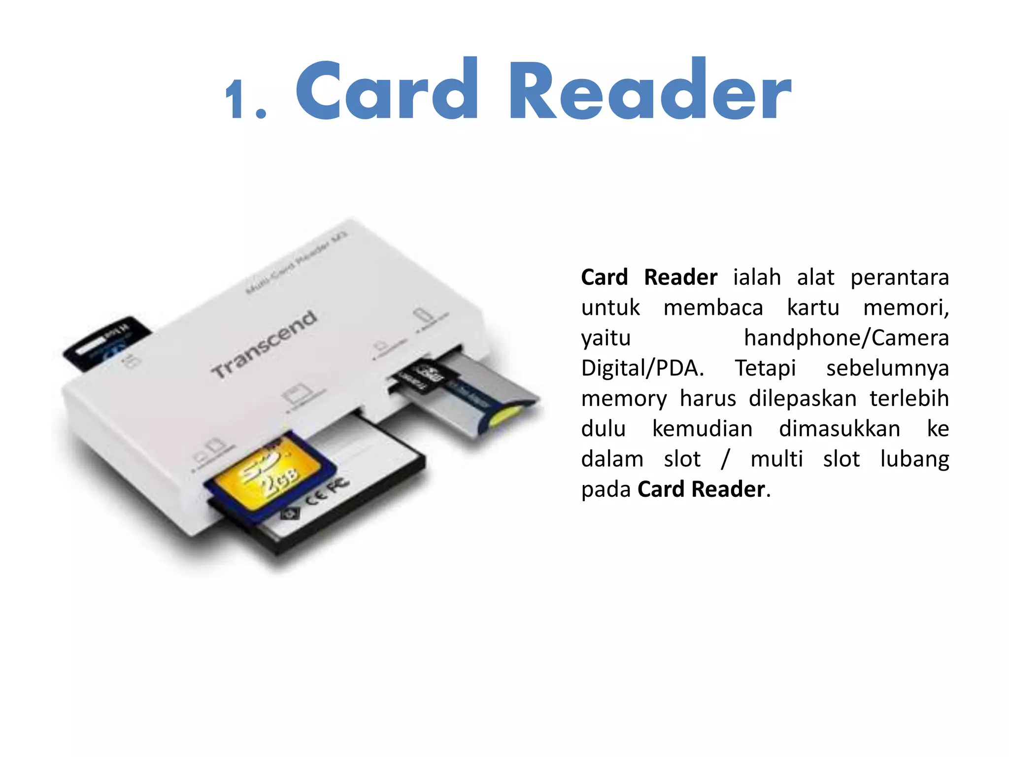 Contoh Input & Output Device | PPTX