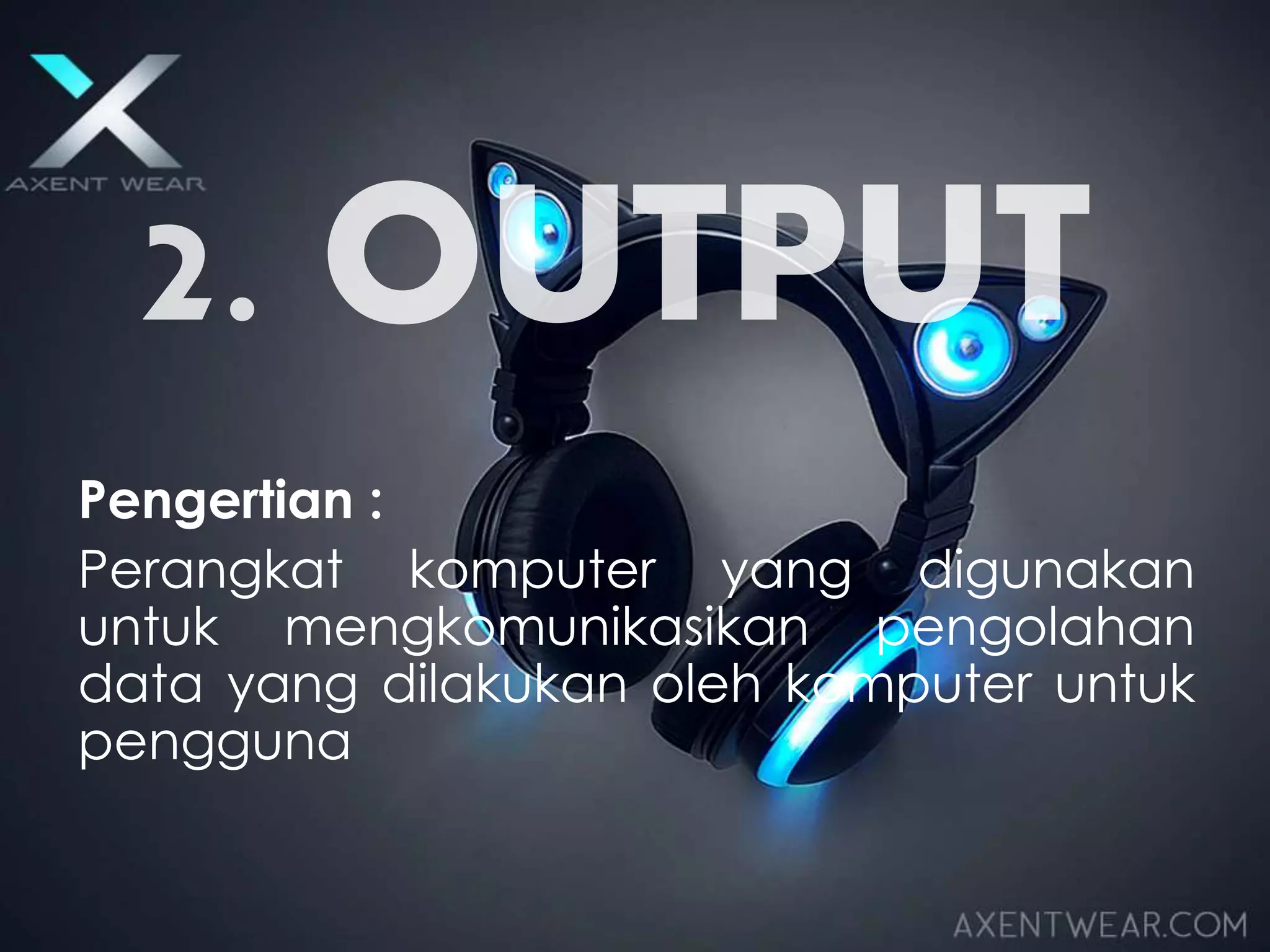 Contoh Input & Output Device | PPTX