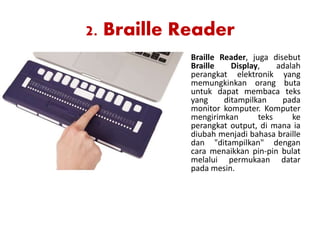 Contoh Input & Output Device | PPTX