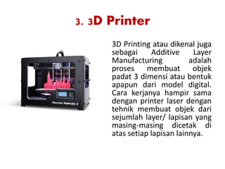 Contoh Input & Output Device | PPTX