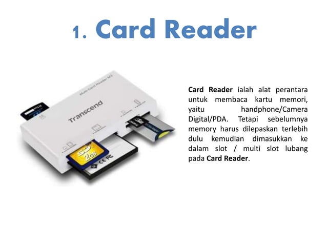 Contoh Input & Output Device | PPTX