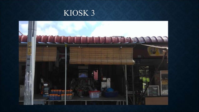 Perkongsian pembinaan kiosk | PPTX