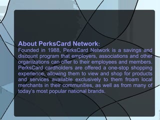 Perks cards | PPT