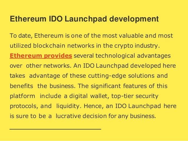 Perks involved in ido launchpad converted | PPTX | Web Development | Internet