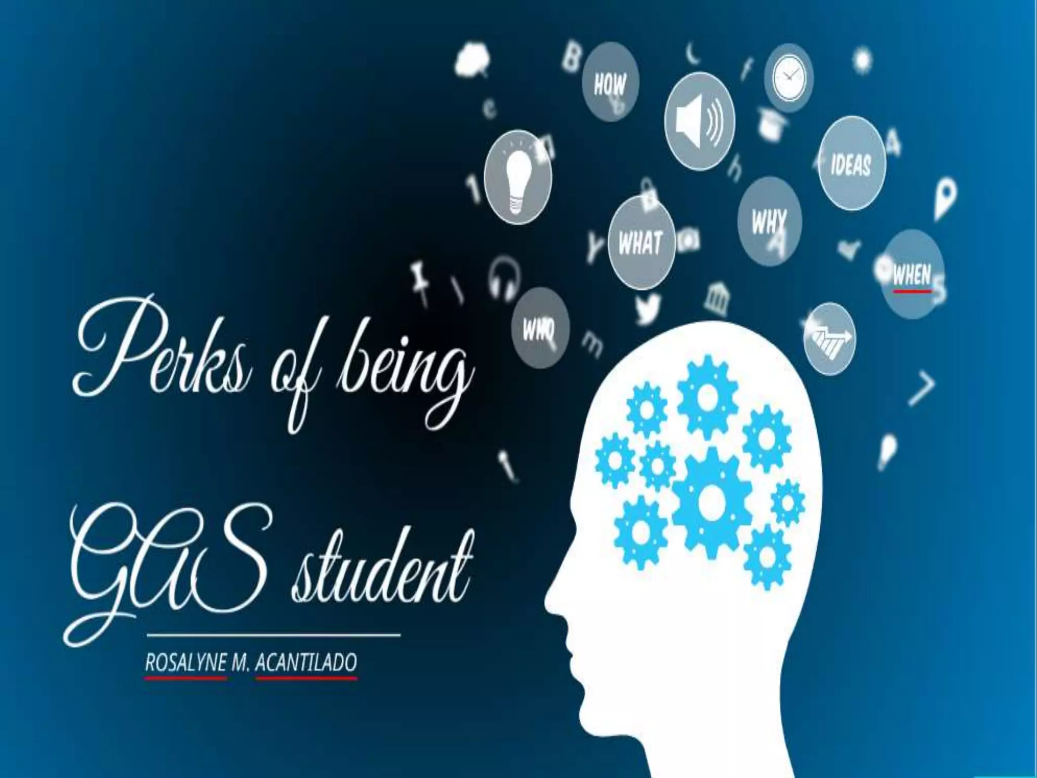 Perks of being a gas student | PPT