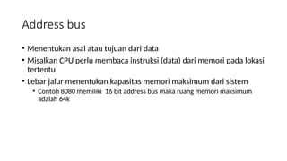 Perkuliahan 4 - Arsitektur Komputer- System bus.pptx