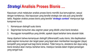 Analisis Proses Bisnis: Ruang Lingkup Proses Bisnis | PPTX