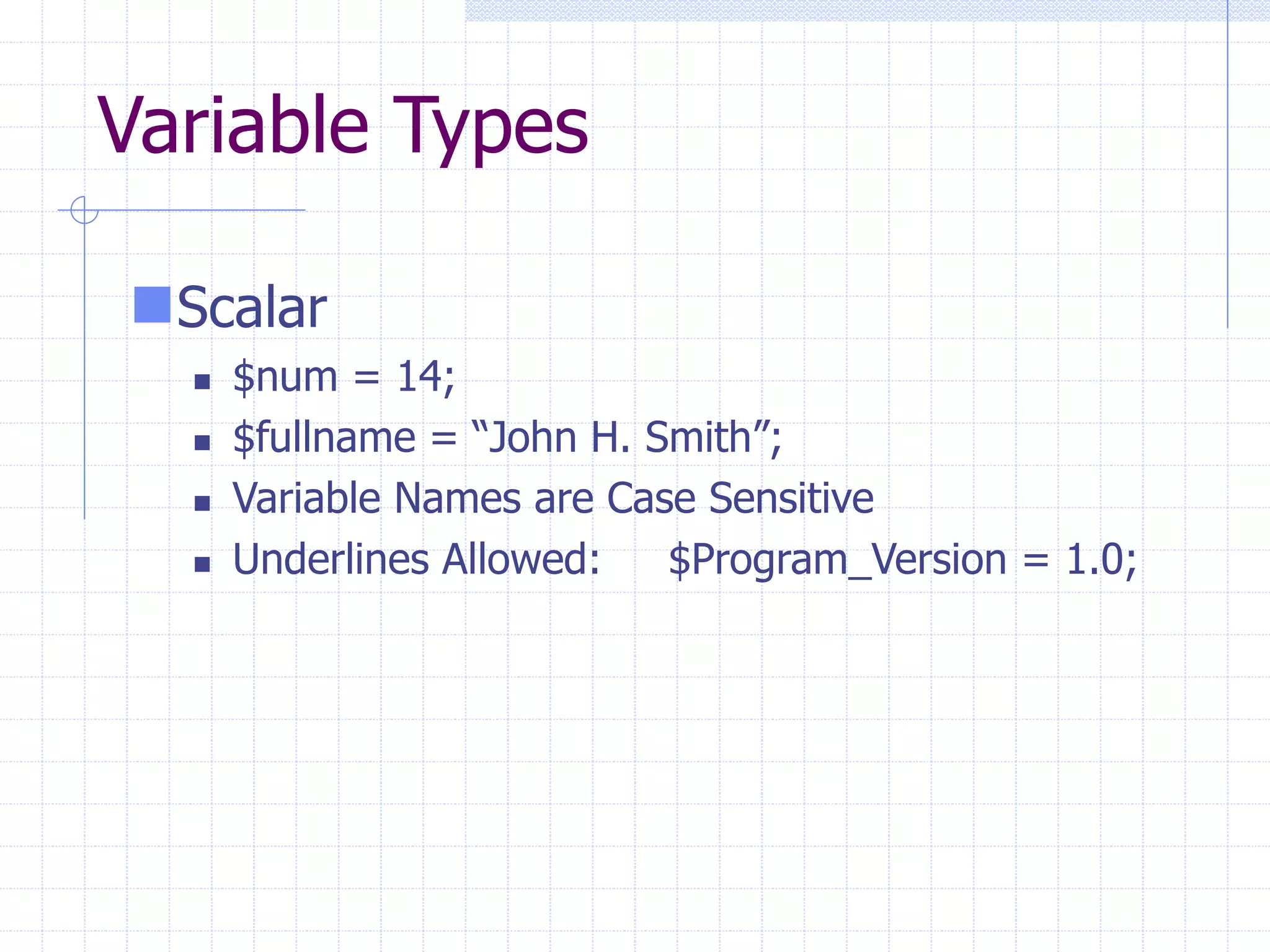 Introduction to Perl | PPT