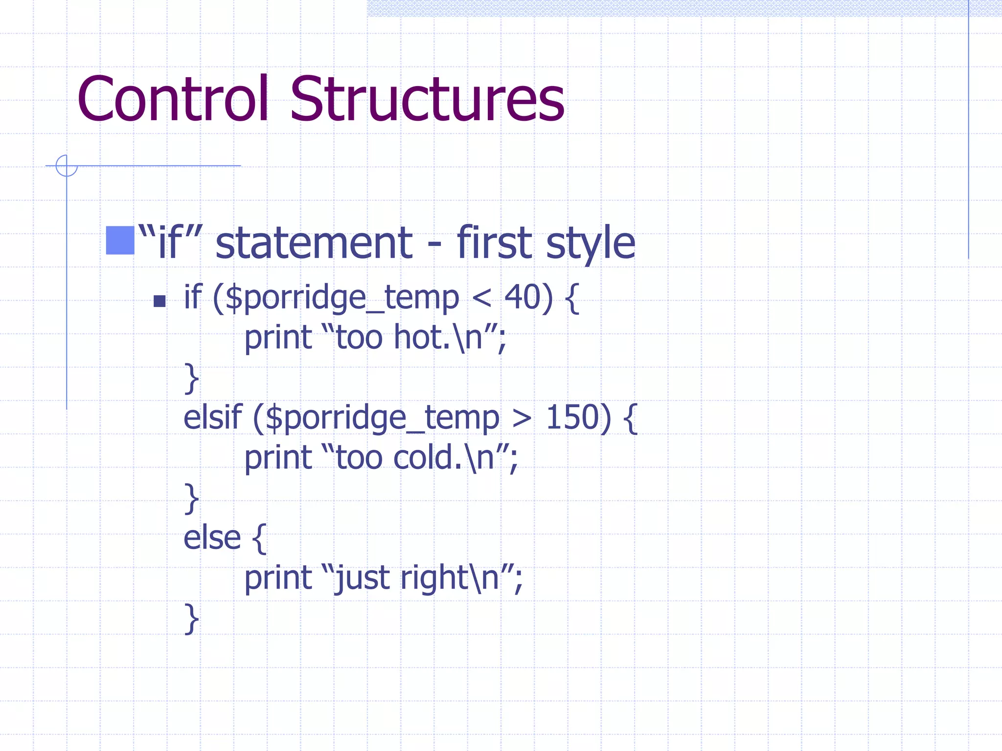 Introduction To Perl Ppt