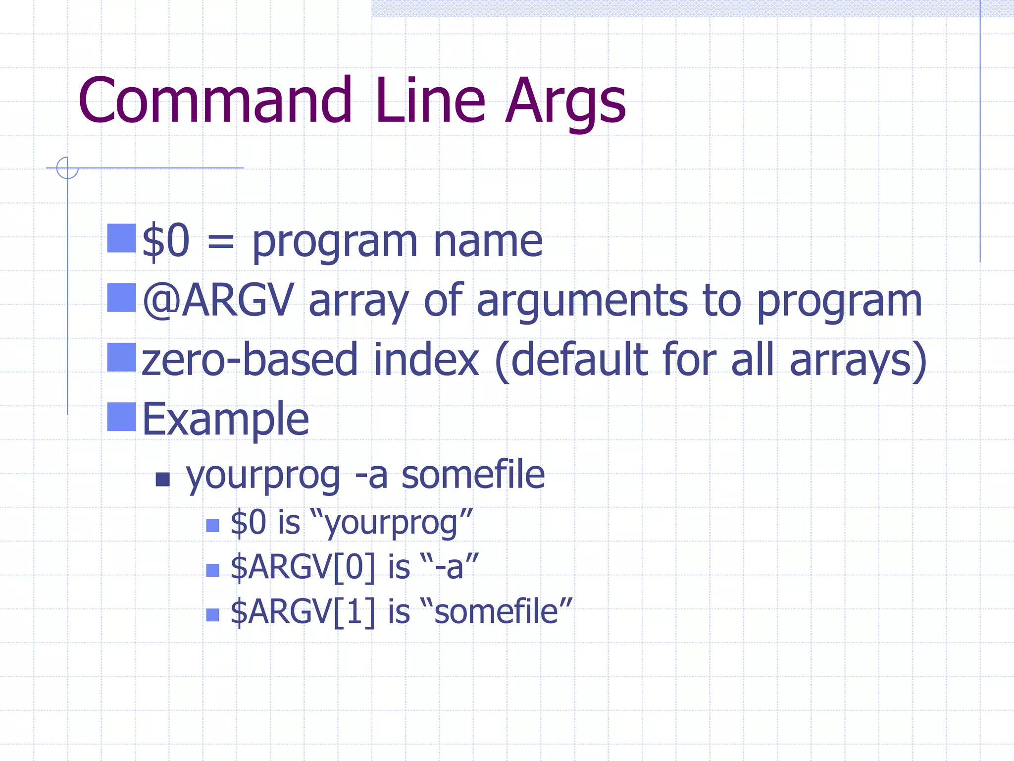 Introduction to Perl | PPT