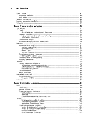 Perl. Od podstaw | PDF