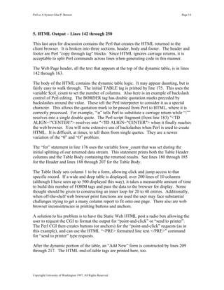 Perl 1997 Paper | DOC