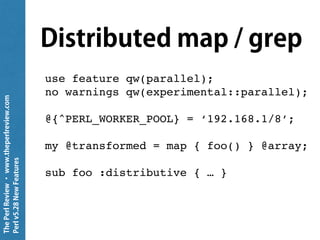 Perl 5.28 new features | PPT