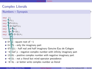 Perl6 for-beginners | PPT