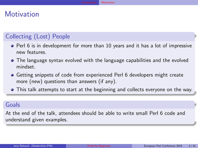 Perl6 for-beginners | PPT