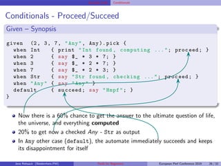 Perl6 for-beginners | PPT