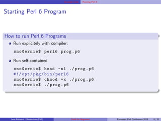 Perl6 for-beginners | PPT
