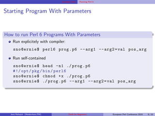 Perl6 for-beginners | PPT