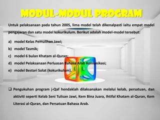 Perlaksanaan j qaf dalam sistem pendidikan islam di malaysia | PPT