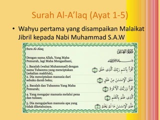 Perlantikan nabi sbg rasul (nina, anies) | PPT