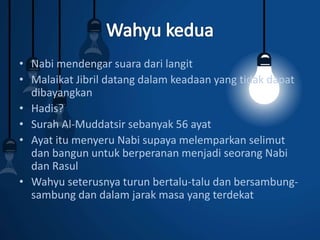 Perlantikan nabi sbg rasul (nina, anies) | PPT