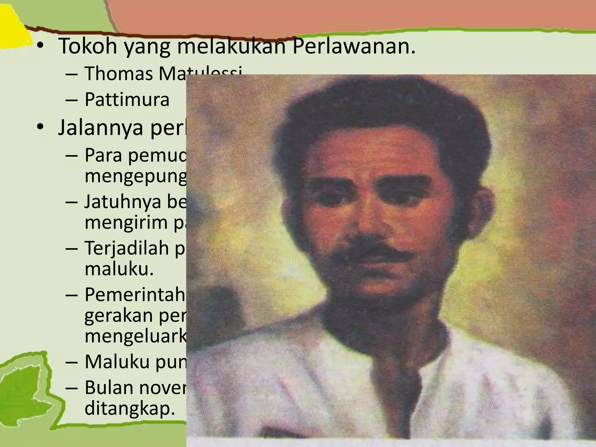 Perlawanan bangsa indonesia terhadap penjajahan bangsa barat | PPTX