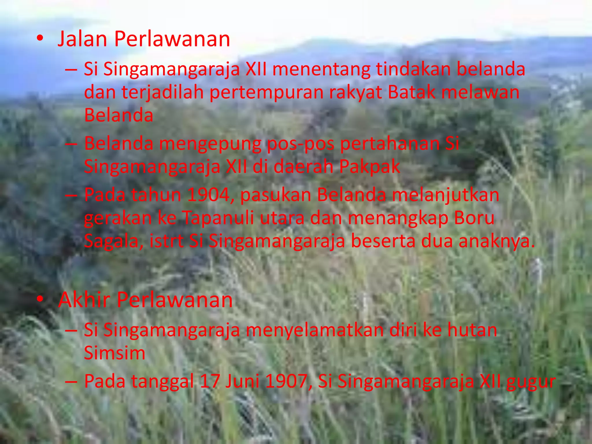 Perlawanan bangsa indonesia terhadap penjajahan bangsa barat | PPTX