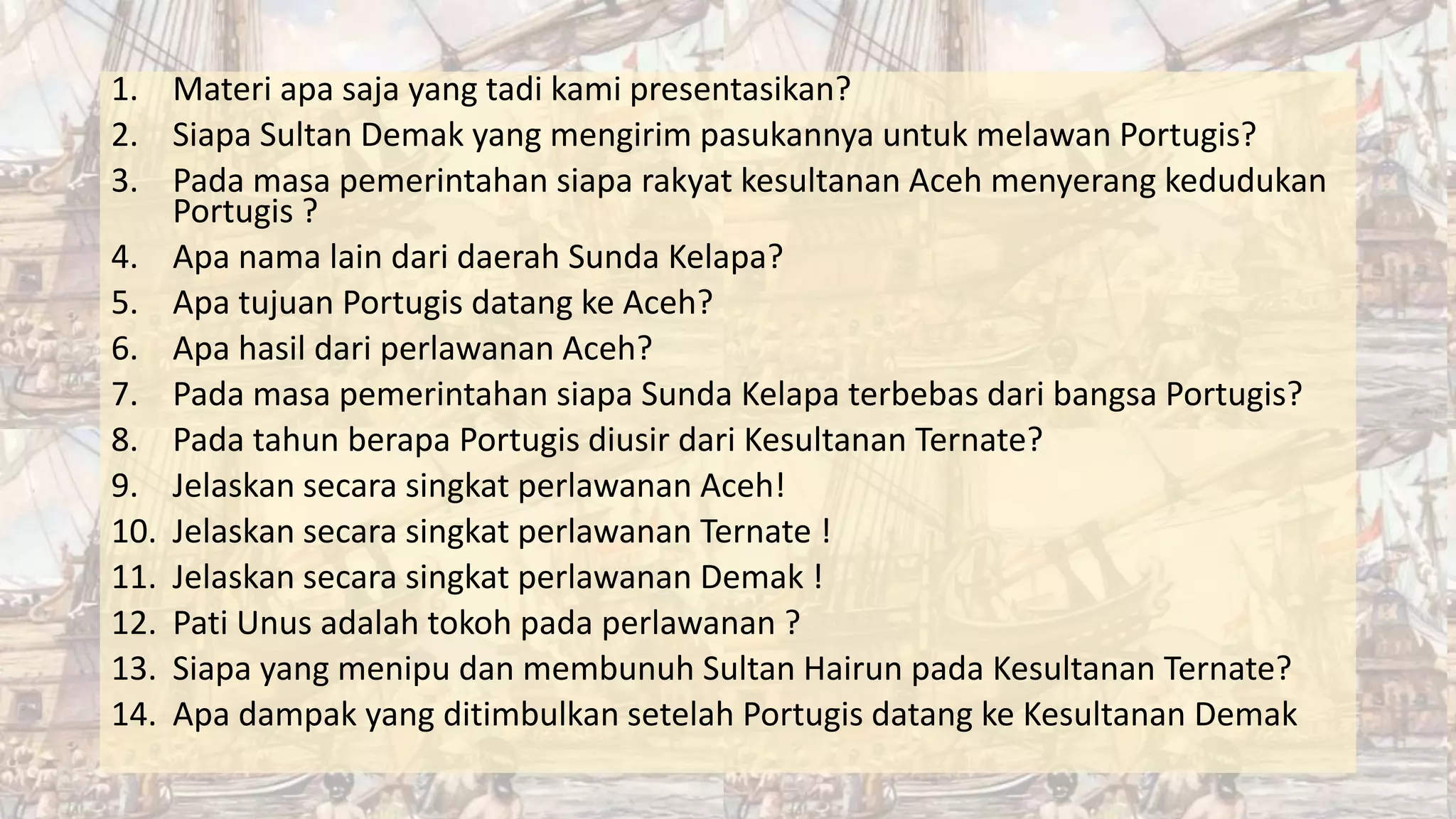 Perlawanan Indonesia Terhadap Kolonialisme dan Imperialisme | PPTX