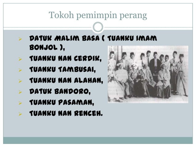 Perlawanan rakyat kaum paderi | PPTX