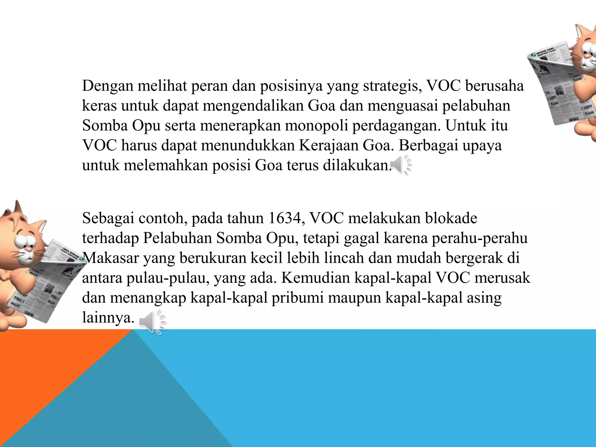 Perlawanan maluku makasar kepada voc | PPTX