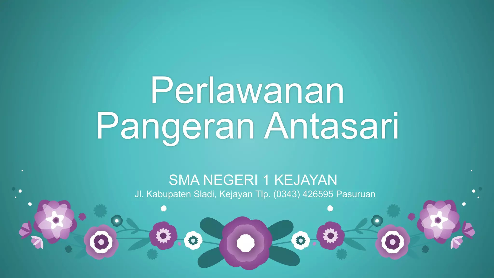 Perlawanan pangeran antasari | PPTX