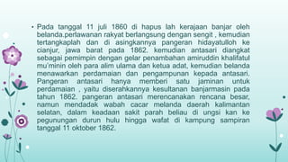 Perlawanan pangeran antasari | PPTX