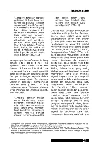 Perlawanan Petani, Konflik agraria, dan Gerakan Sosial | PDF