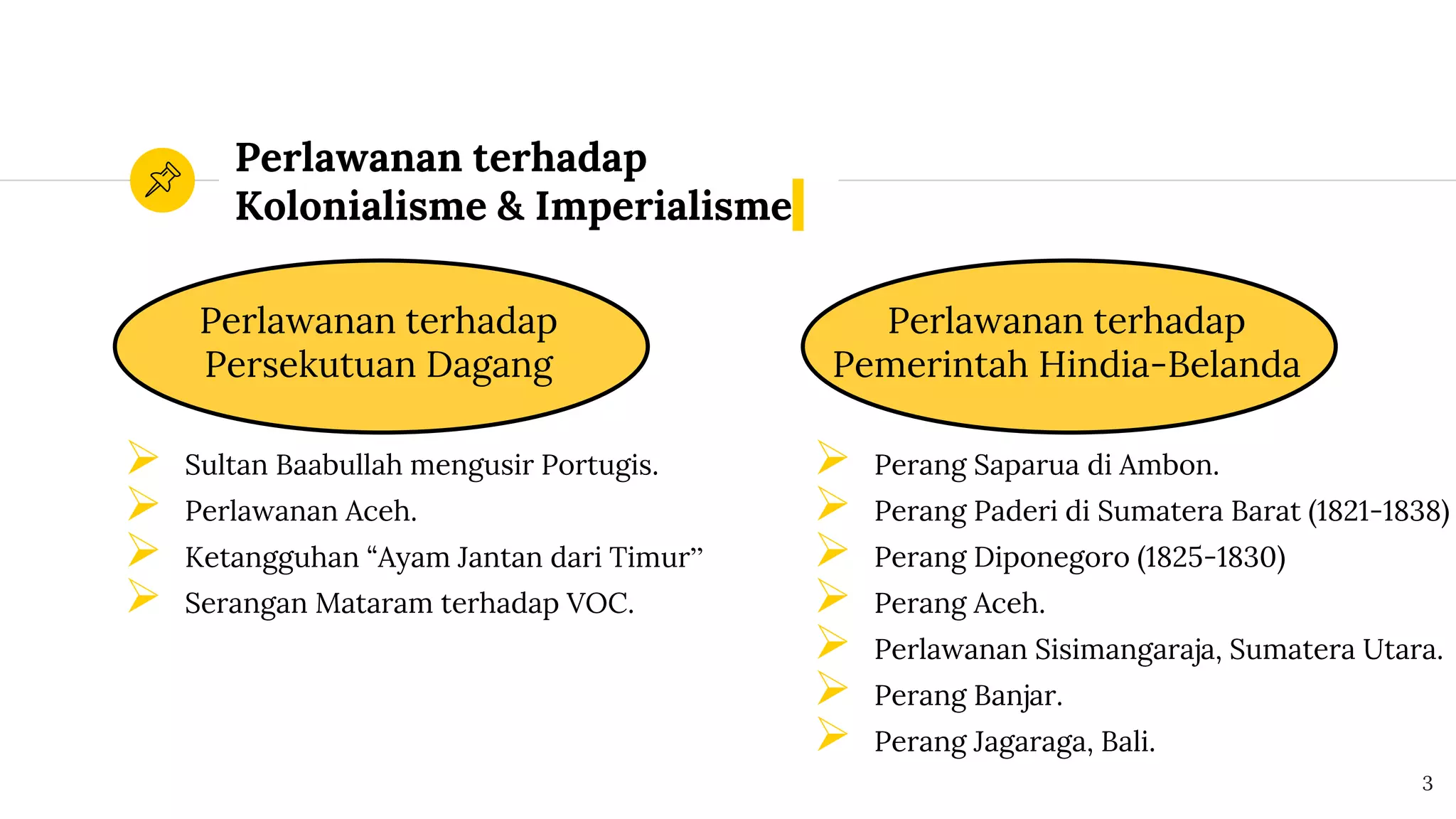 Perlawanan terhadap kolonialisme dan imperialisme bagian 1 | PPTX