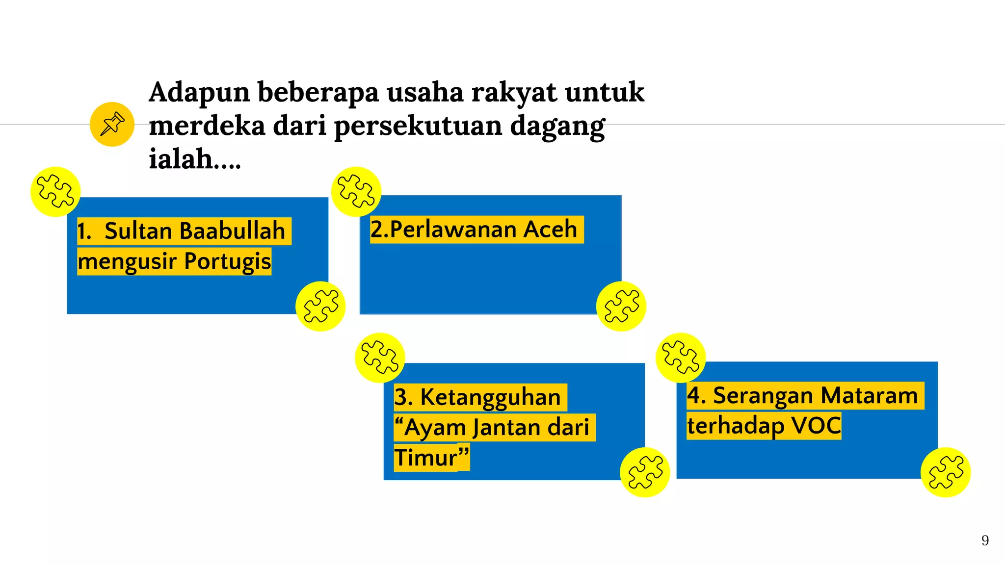 Perlawanan terhadap kolonialisme dan imperialisme bagian 1 | PPTX