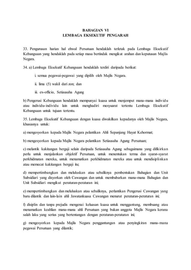 Perlembagaan Persatuan Bulan Sabit Merah Malaysia | DOCX