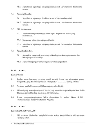 Perlembagaan Kelab sekolah menegah .doc