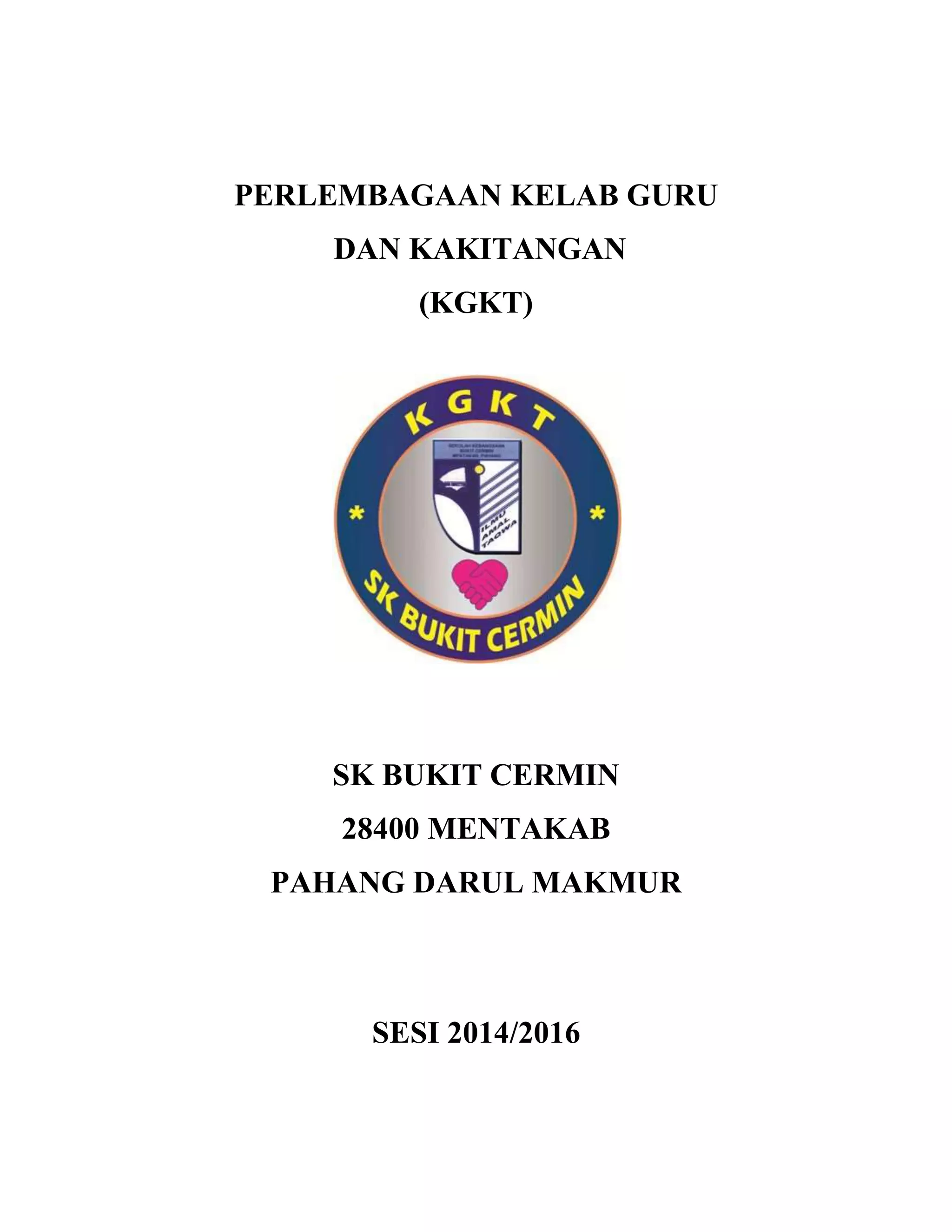 Perlembagaan kelab guru | PDF