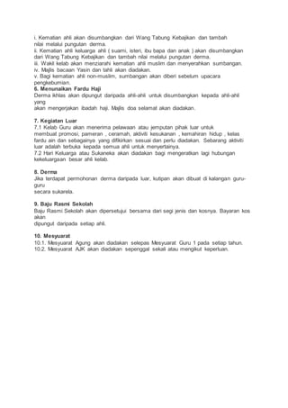 Perlembagaan kelab guru 3 | DOCX