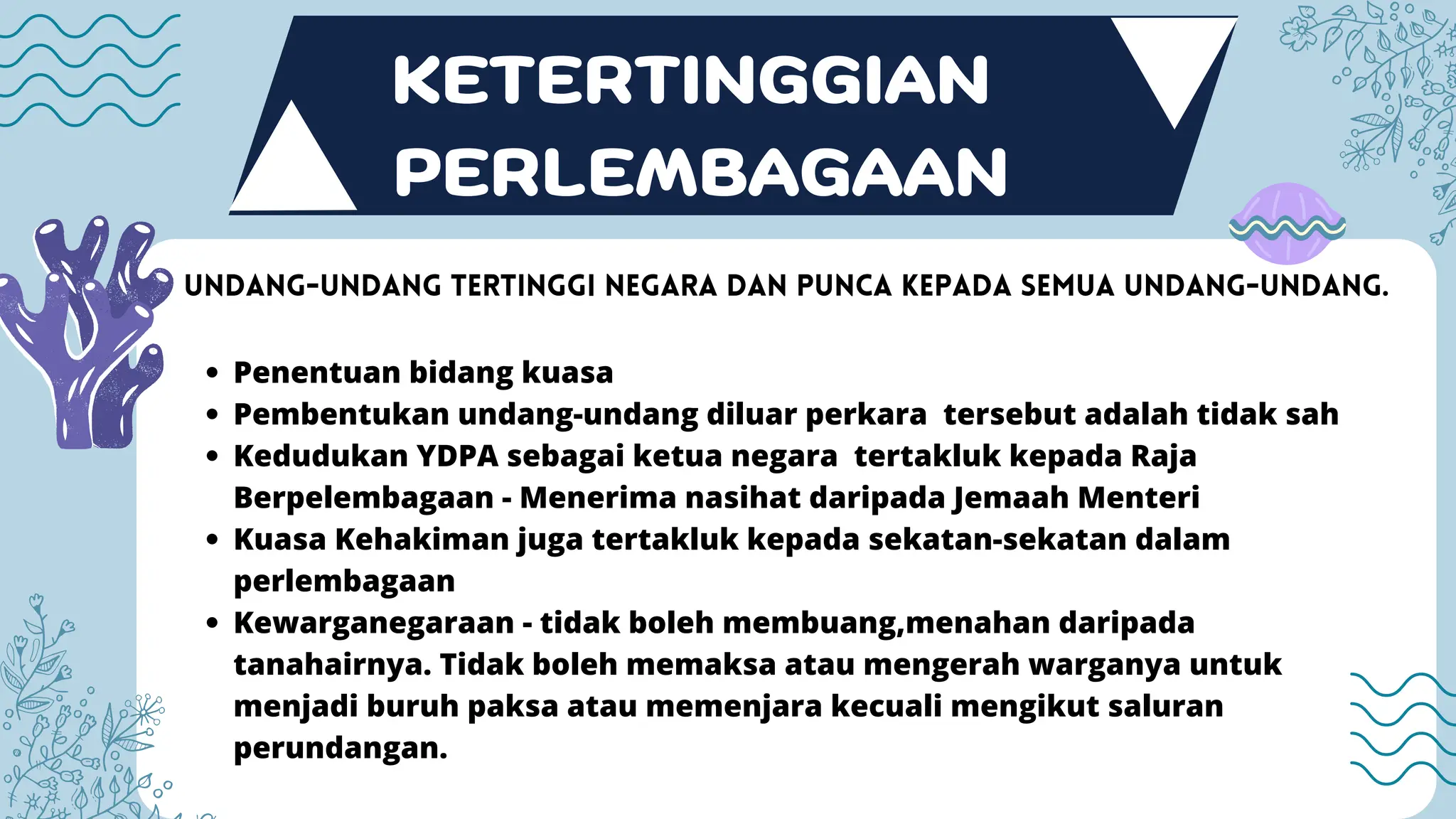 KOMPONEN UTAMA PERLEMBAGAAN PERSEKUTUAN MALAYSIA .pdf